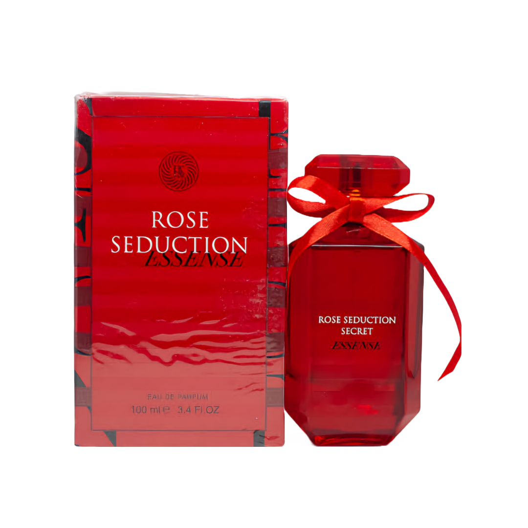 Fragrance World Rose Seduction Secret Essense EDP 100ml – The Luxe Aura